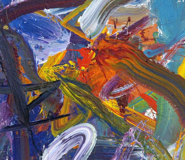 Have one's fling Painting by Fong Fai | Saatchi Art