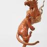 Howling Tiger Sculpture by Yongchang Zhao | Saatchi Art
