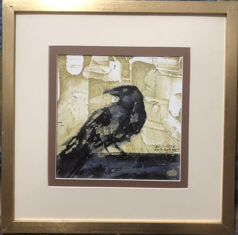 Crows of Sinai Drawing by Shenouda Esmat | Saatchi Art
