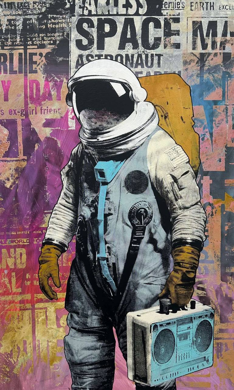 Augmented reality 1.9.L Painting by Mykola Kuryliuk | Saatchi Art