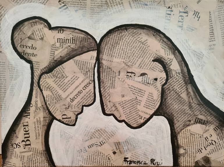 Empatia Painting by Francesca Rizzi | Saatchi Art