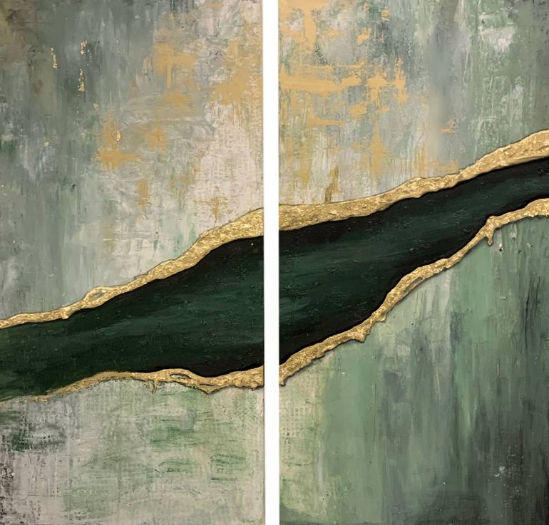 Fissure Painting by Noah Sal | Saatchi Art