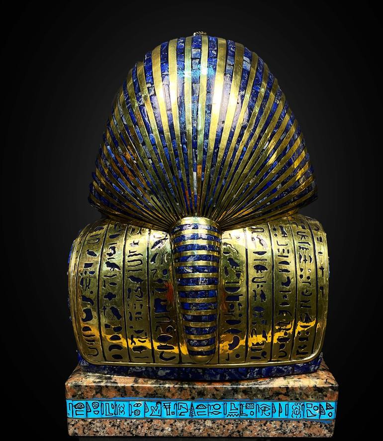 Replica of King Tutankhamun Mask for sale Sculpture by Egyptology store ...