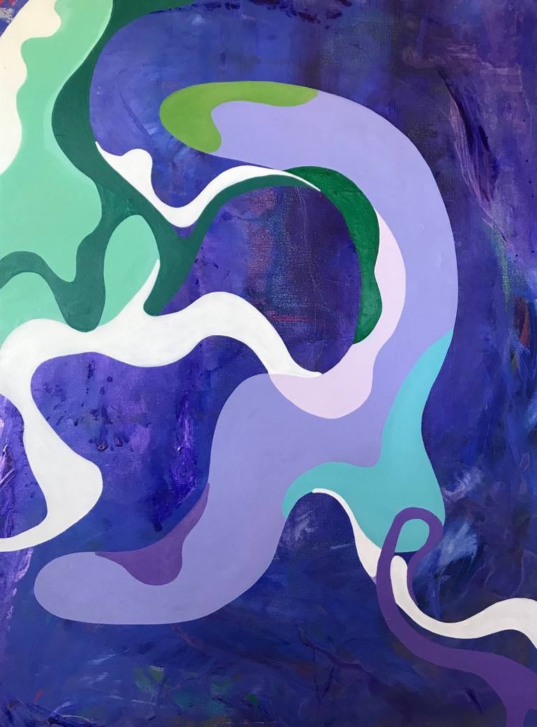 BOOMERANG Painting by Javier Martén | Saatchi Art