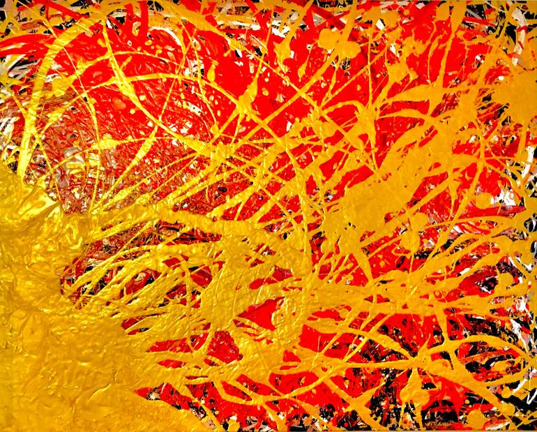 Gold Rush Painting by William Rothenbach | Saatchi Art