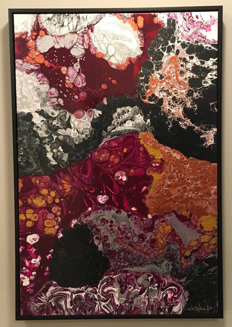 Celestial Clusters Painting by William Rothenbach | Saatchi Art