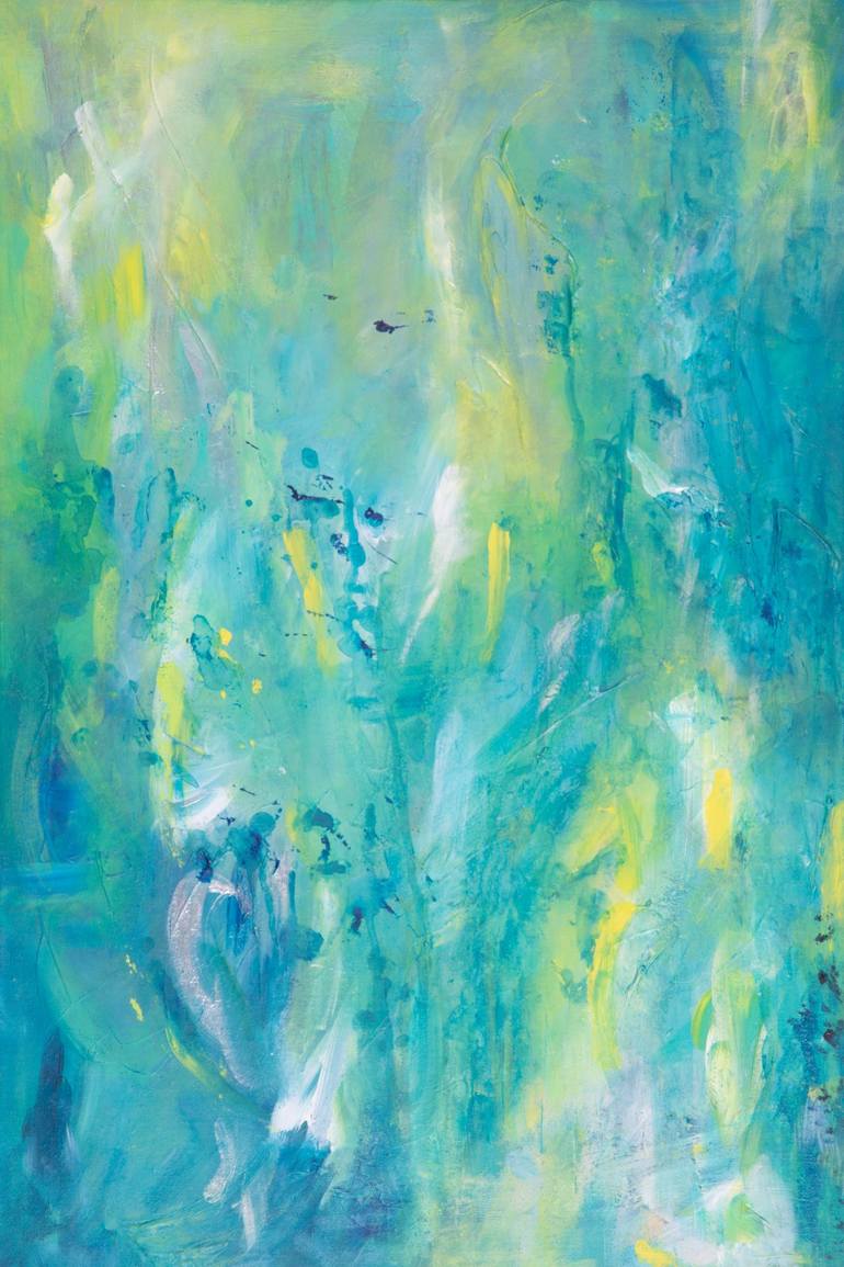 Right Here Waiting Painting by Francesca Ricciardi | Saatchi Art