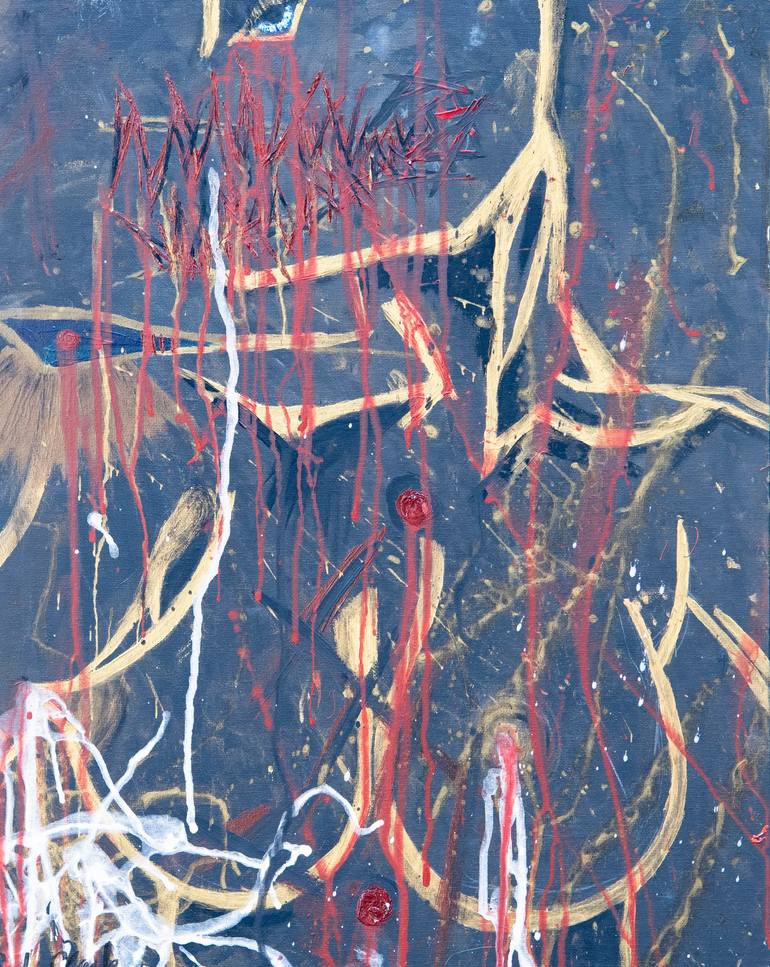 Tits and Teeth Painting by Caroline Clark | Saatchi Art
