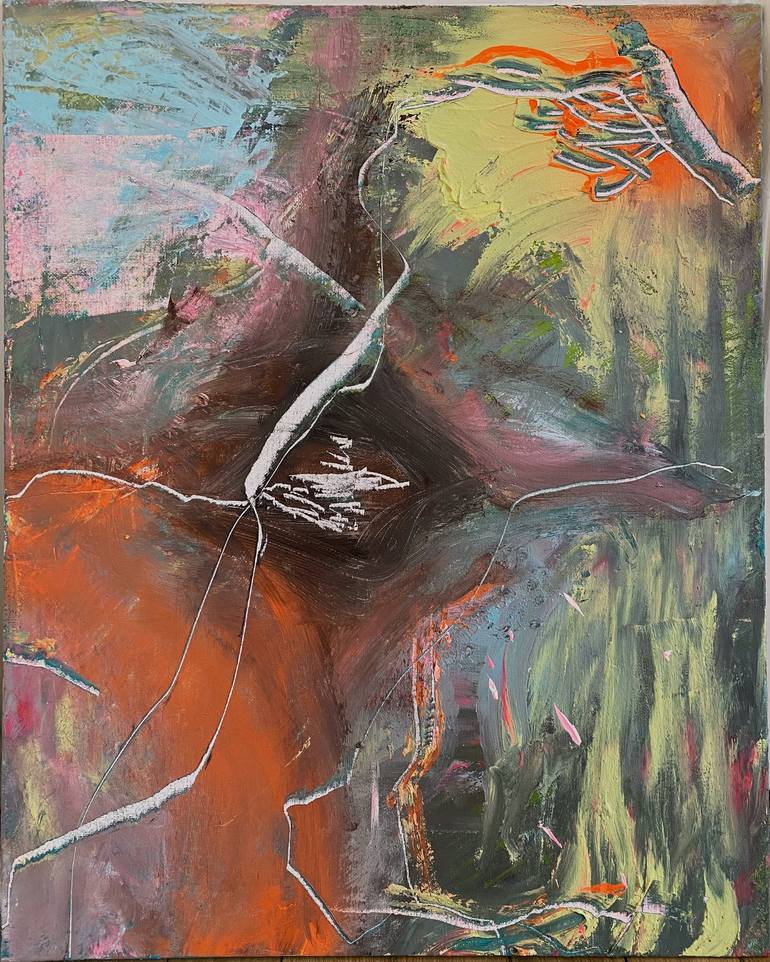 Cracks in the Earth Painting by Artashes Sardarian | Saatchi Art