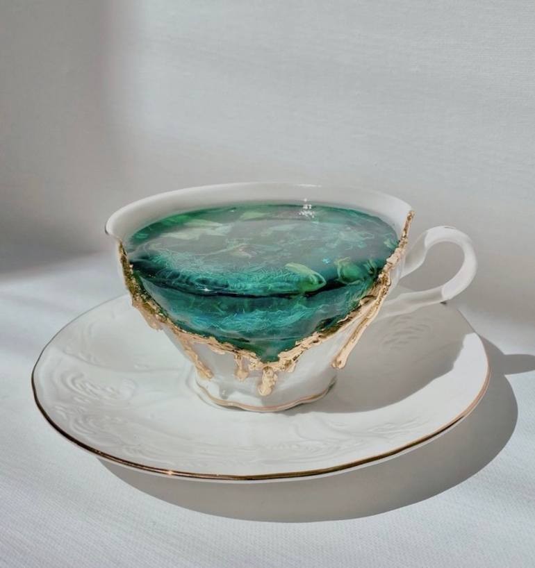 Vintage cup №8 Sculpture by Artashes Sardarian | Saatchi Art