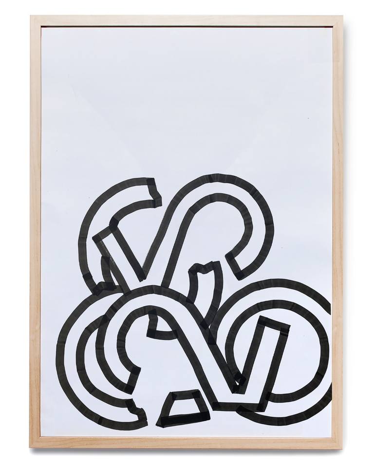 Twenty Twenty Drawing by Sebastian Sonnewend | Saatchi Art