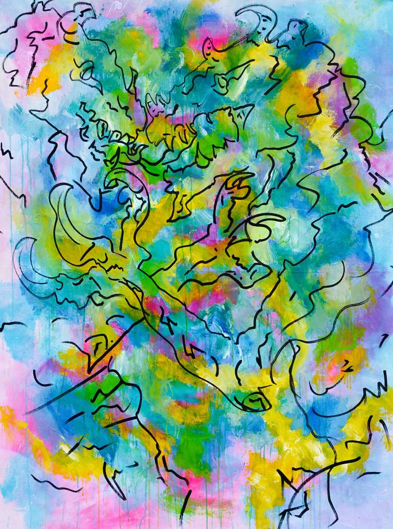 Hard candy Painting by Draza D | Saatchi Art