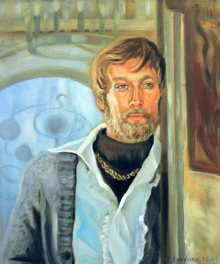 Memory of Oleg Yankovsky Painting by Natalia Erohina | Saatchi Art