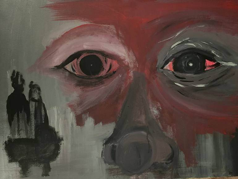 Trauma Painting by Titan Faust | Saatchi Art