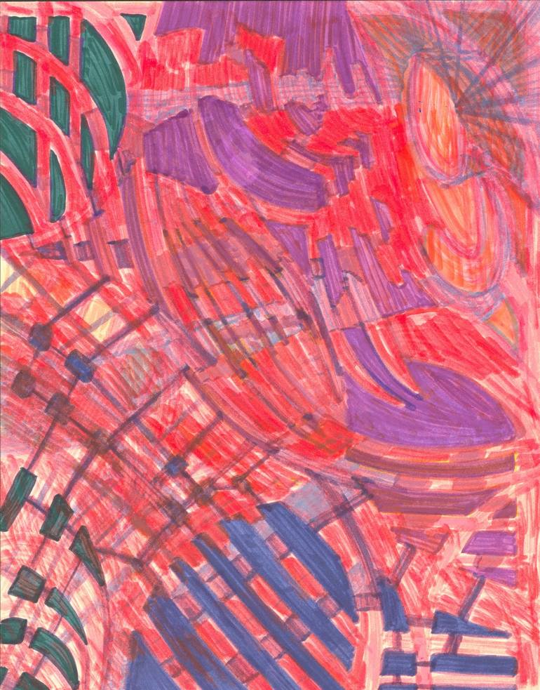 The Wind of the Spirit Managing Painting by Marcel Roche | Saatchi Art