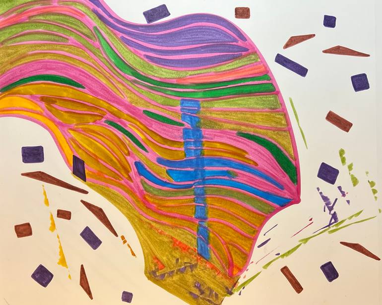 The Inner Flow #12 New Nashville Painting by Marcel Roche | Saatchi Art