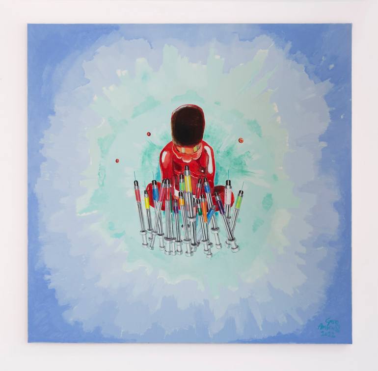 Boy 2022 Painting by Ambrus Gero | Saatchi Art