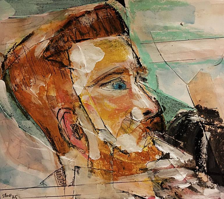 Stephen Knight (2025) Painting by Sean Bw Parker | Saatchi Art