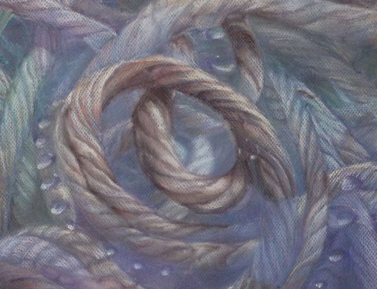 tangled rope Drawing by Sofia Chatzinikolaidou | Saatchi Art