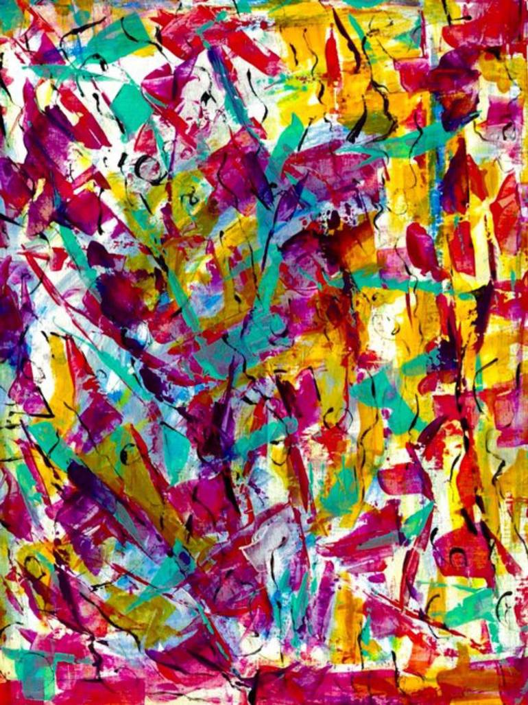 Carnivale Painting by carol siskind | Saatchi Art