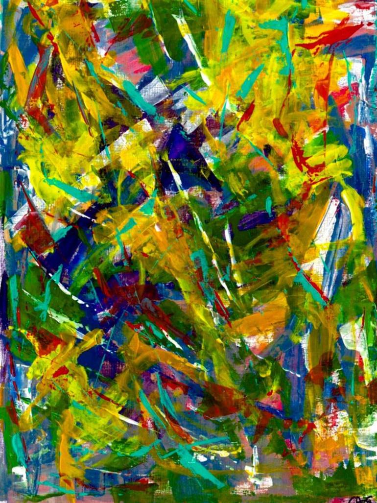 In Other Words Painting by carol siskind | Saatchi Art