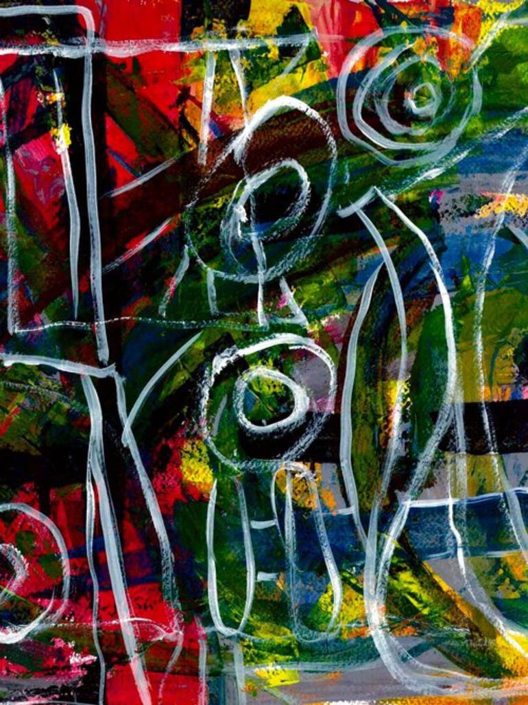 Outlines Painting by carol siskind | Saatchi Art