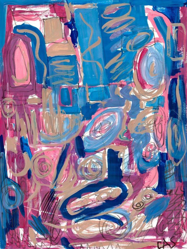 The Blues Painting by carol siskind | Saatchi Art