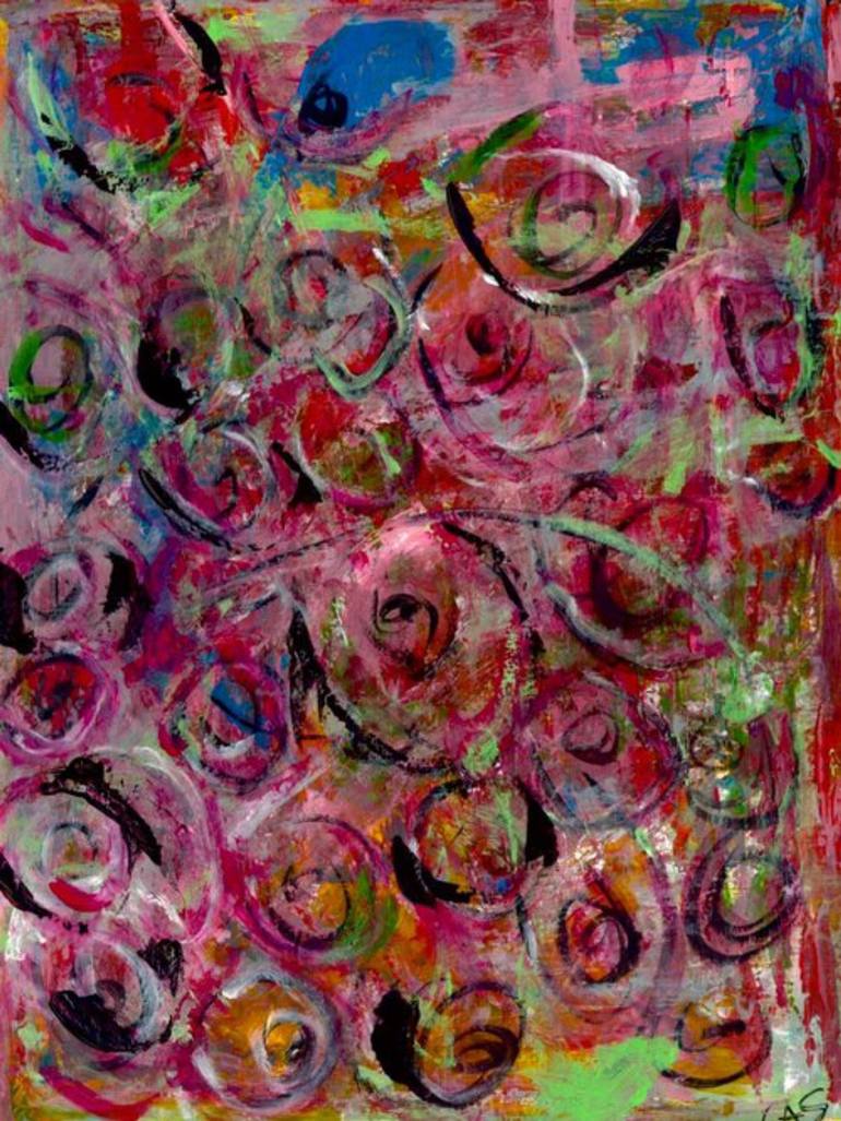 Under a Microscope Painting by carol siskind | Saatchi Art