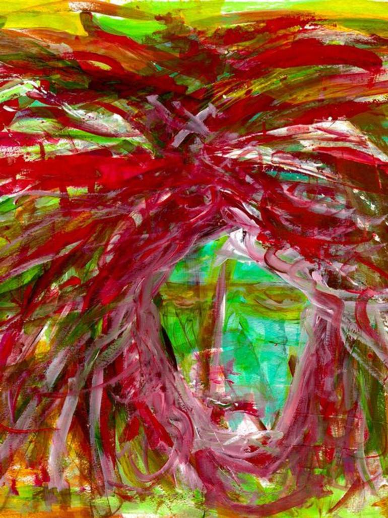 Warrior Painting by carol siskind | Saatchi Art