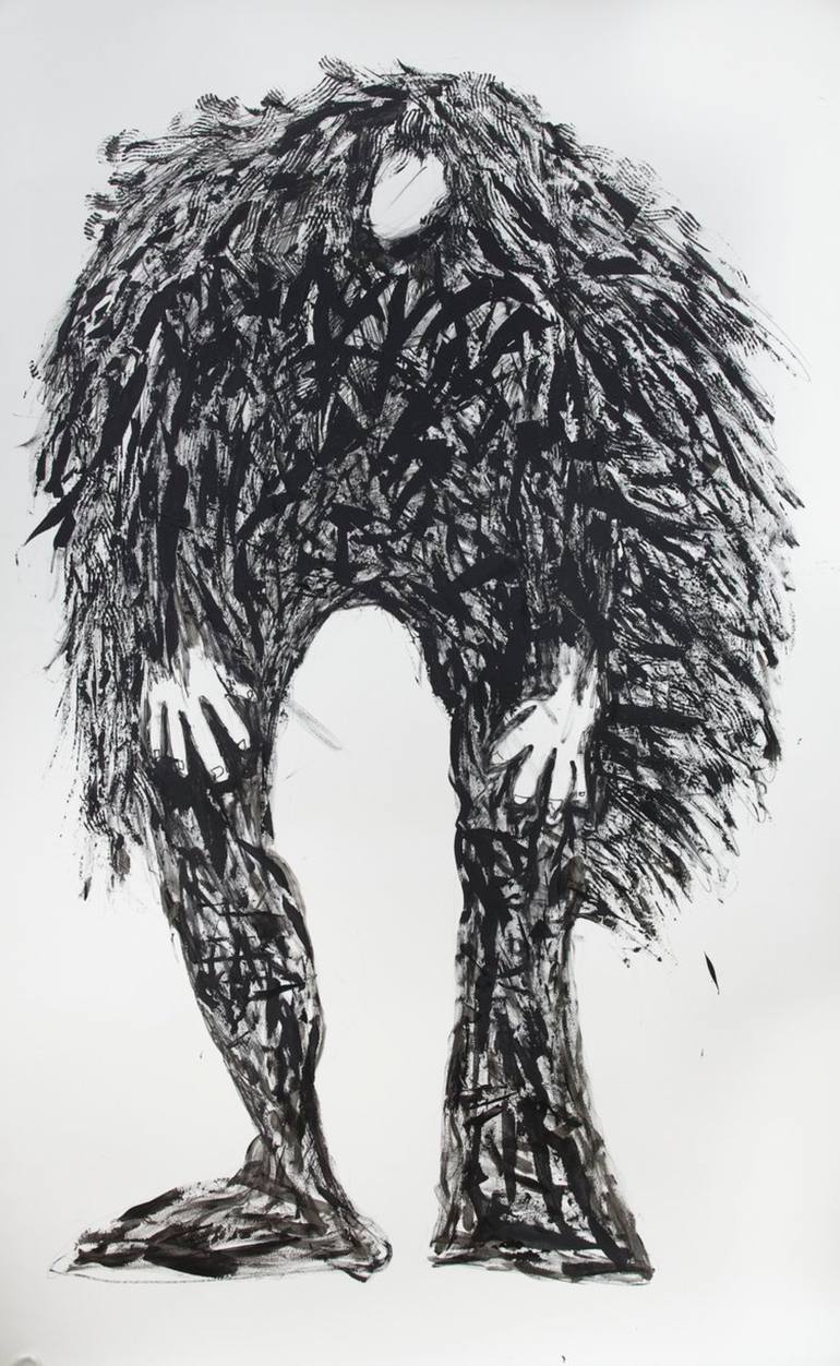 Creature #1 Painting by Carol Siskind | Saatchi Art