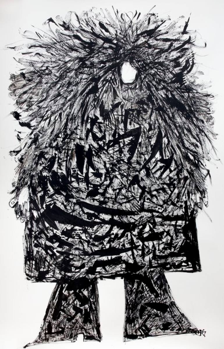 Creature #2 Painting by carol siskind | Saatchi Art