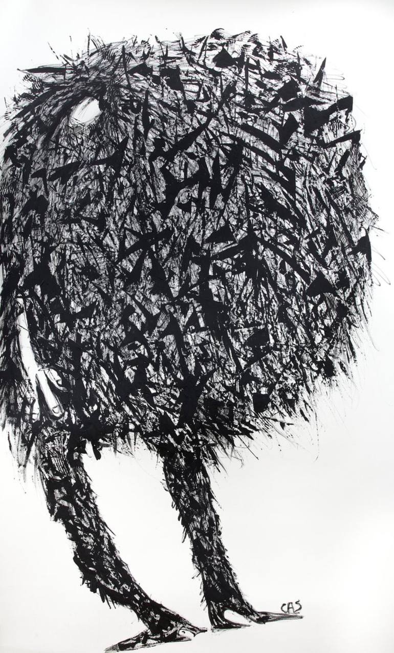 Creature #3 Painting by carol siskind | Saatchi Art