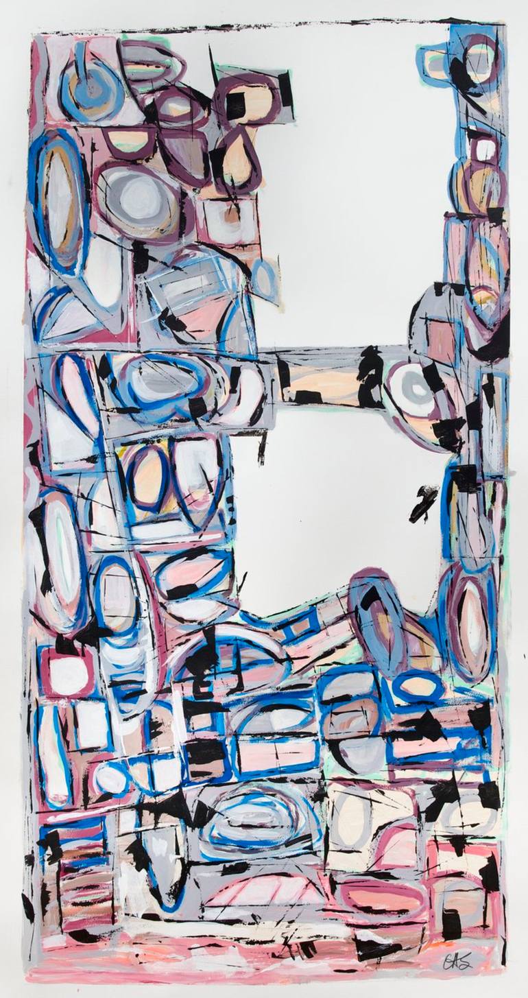 The Grim Fisherman Painting by Carol Siskind | Saatchi Art