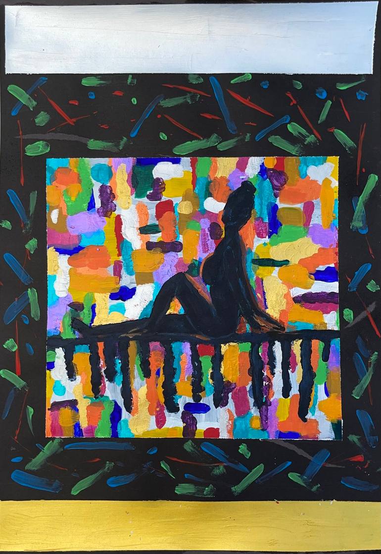 Ignore (Sophie Series) Painting by Gykin Art | Saatchi Art