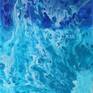 color of the ocean Painting by Milena Sophie Kuse | Saatchi Art