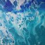 color of the ocean Painting by Milena Sophie Kuse | Saatchi Art