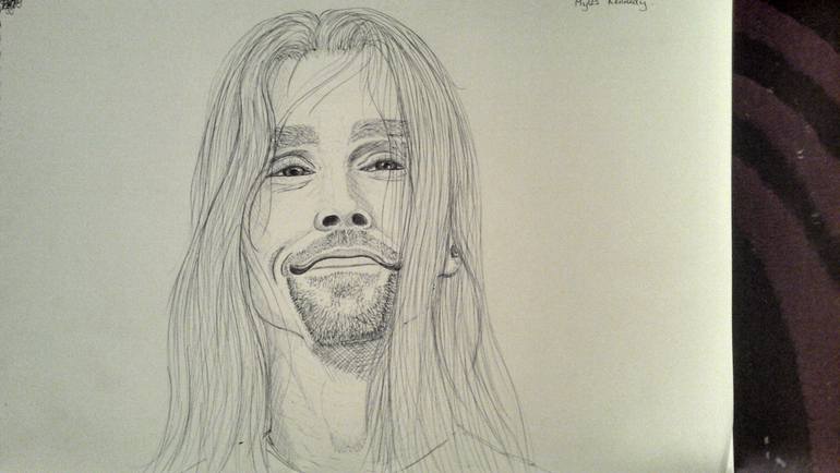 Myles Kennedy Drawing by Graham Armour | Saatchi Art