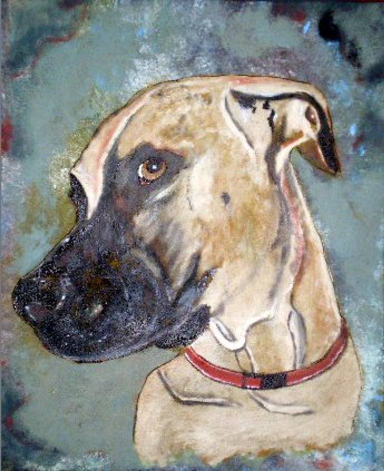 Lulu Painting by Mark Shearman | Saatchi Art