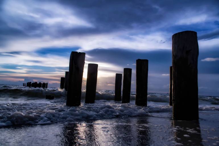 Sea Columns Photography by Ed Hurd | Saatchi Art