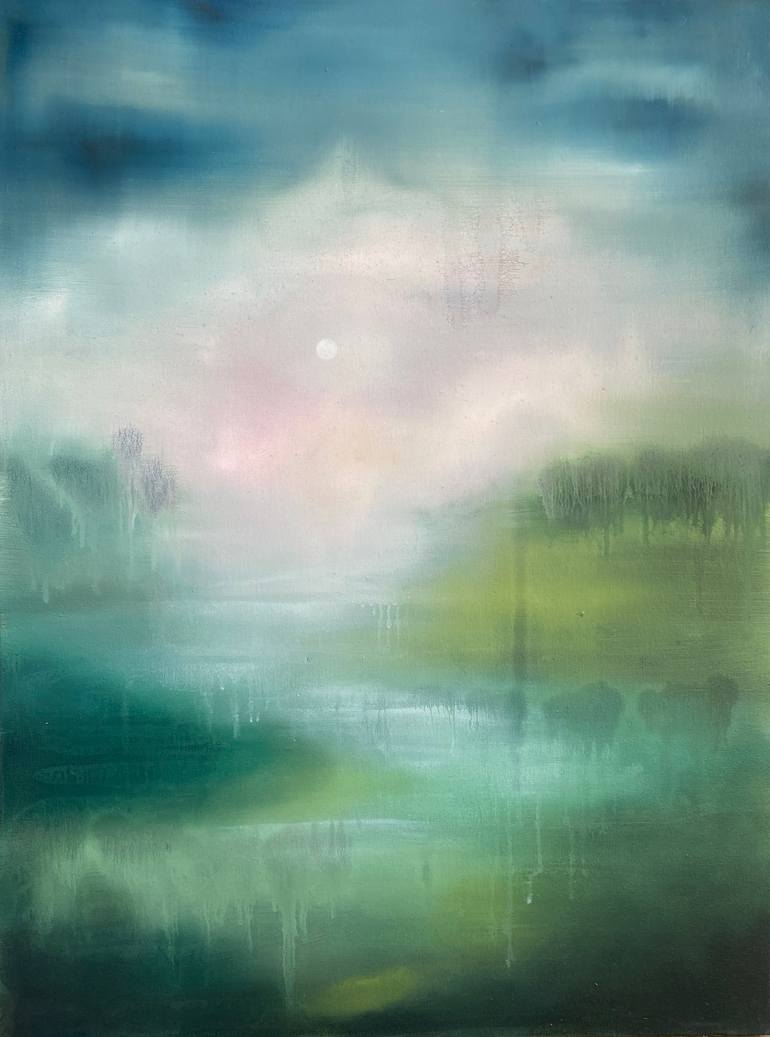 Well I Wonder Painting by Simone Russell | Saatchi Art