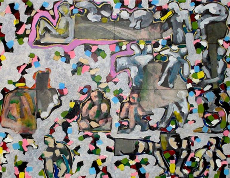 Mapa I Painting by david herrera | Saatchi Art