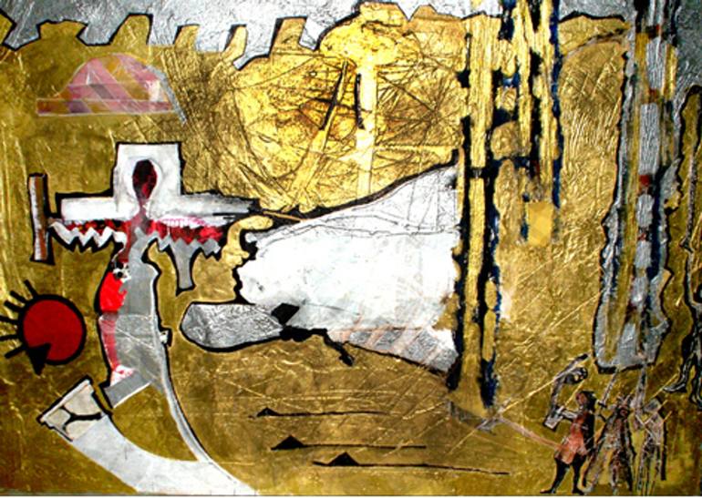 Mapa II Painting by david herrera | Saatchi Art