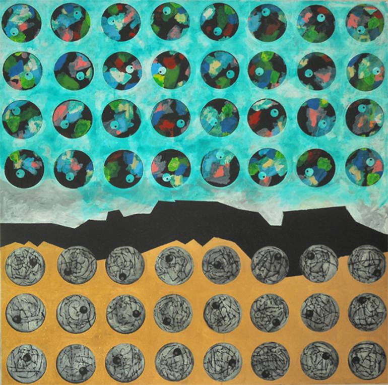 grupos I Painting by david herrera | Saatchi Art