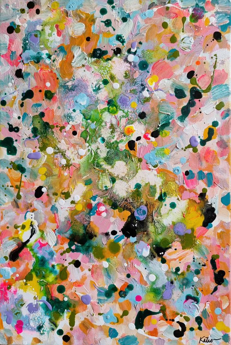 Just Like Heaven Painting by Katie Mcintosh | Saatchi Art