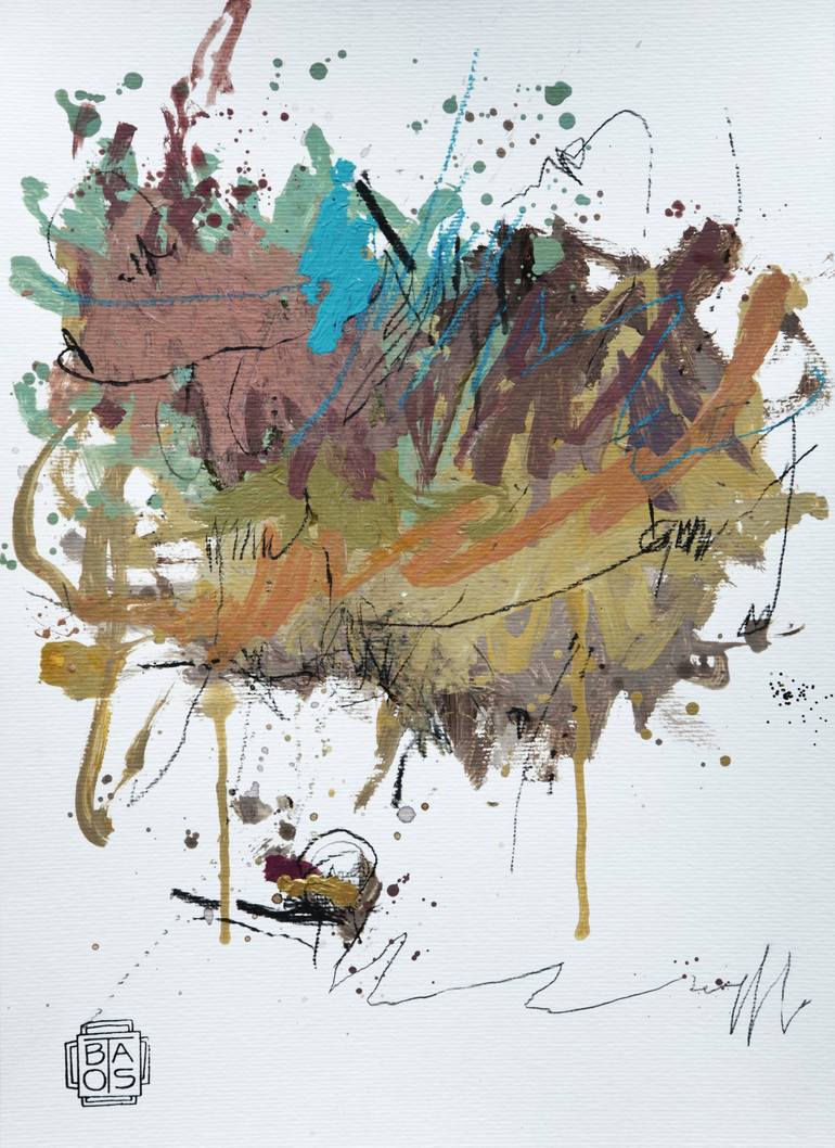 landslides Painting by Mariano Botas | Saatchi Art