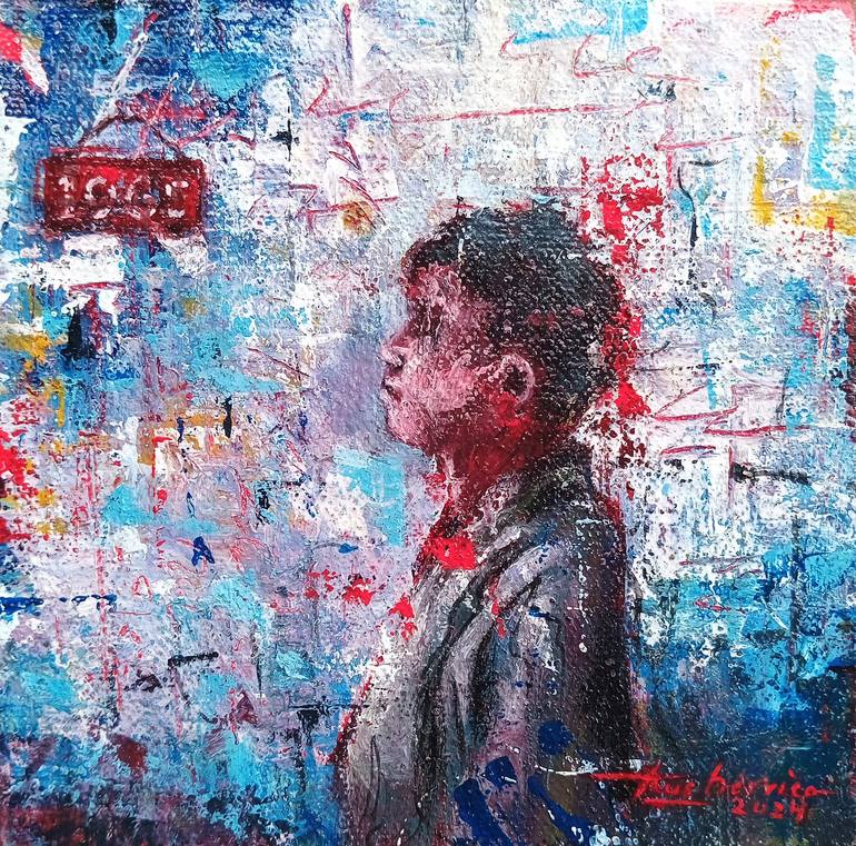 Point Of View Painting by Kus Hervica | Saatchi Art