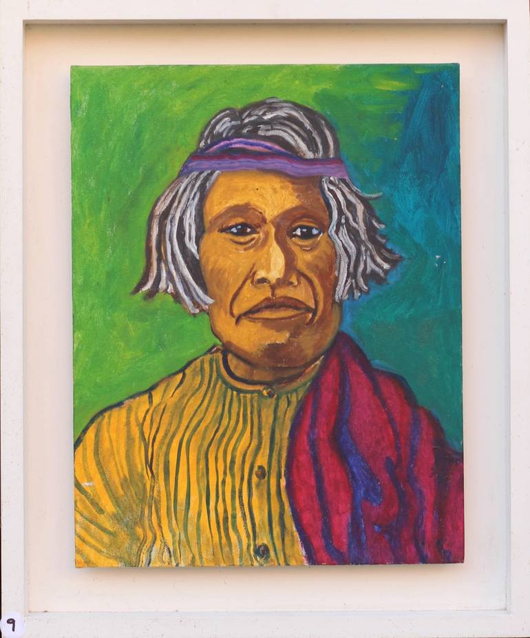 Quechua Painting by Adriana Brignole | Saatchi Art