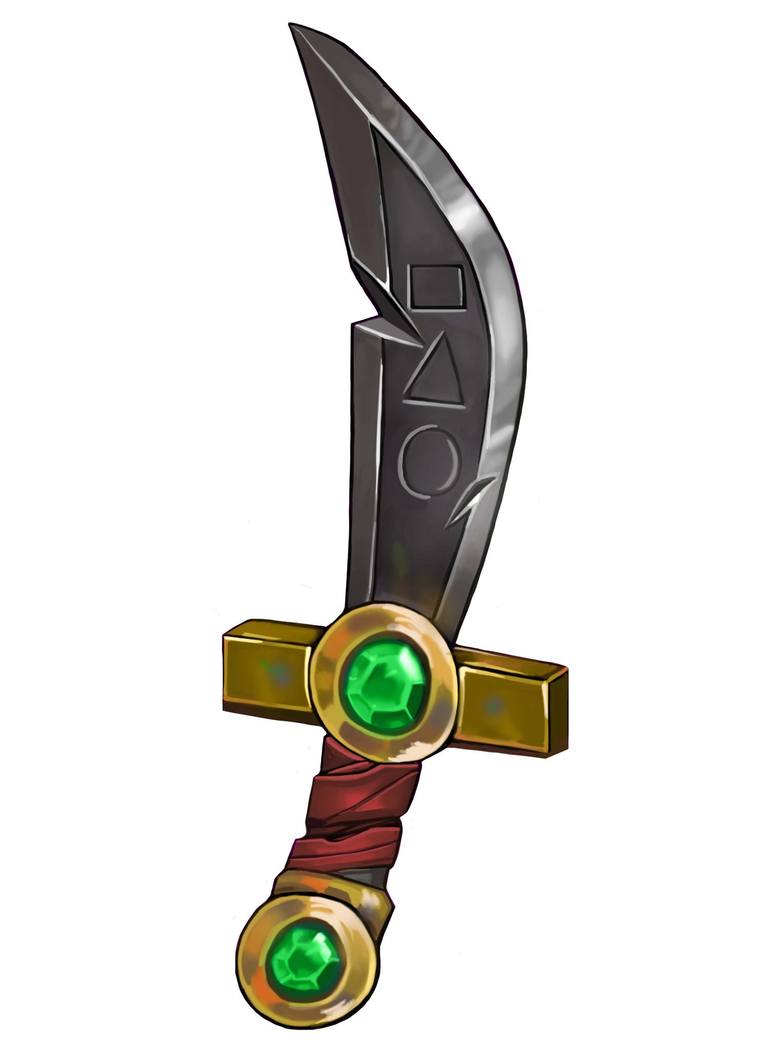 Golden Sword Drawing by Kelly Johnson | Saatchi Art