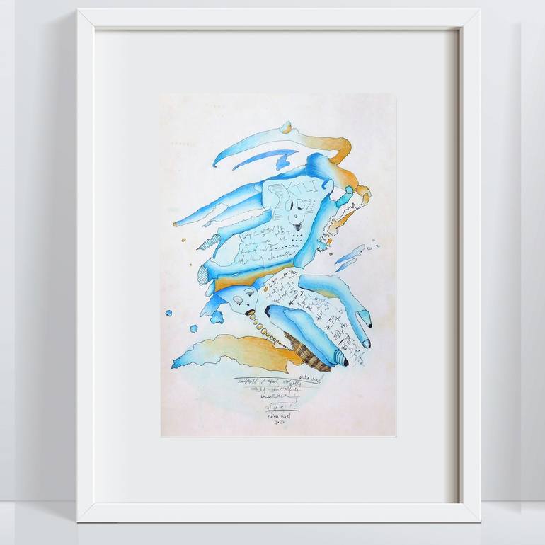 Silly Time Drawing by Noha Nael | Saatchi Art