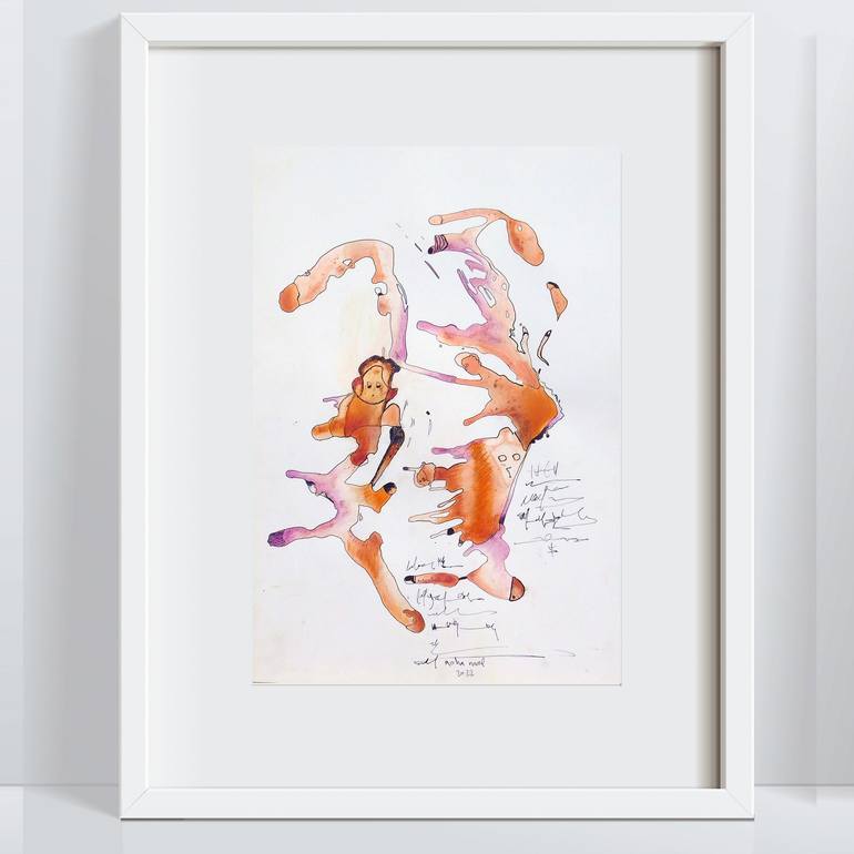 Nothing to say Drawing by Noha Nael | Saatchi Art